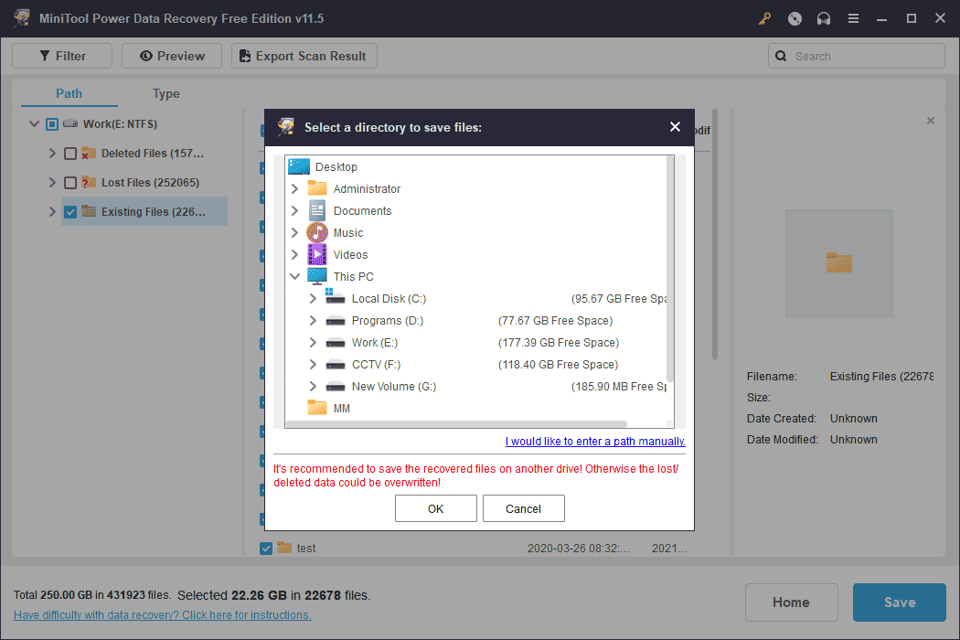 Hard Drive Is Full but No Files: Causes, Fix, and Data Recovery - MiniTool