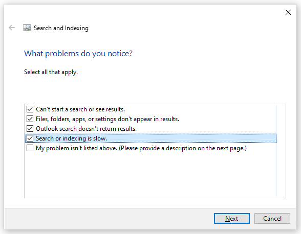 Indexing Has Been Temporarily Paused On Win 1011 Fixes Are Here Minitool