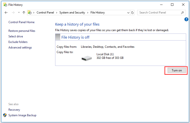 Cómo restaurar archivos con el historial de archivos en Windows 10: 3 ...