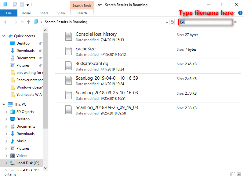 4 méthodes pour récupérer rapidement un fichier bloc-notes sous Win 10 ...