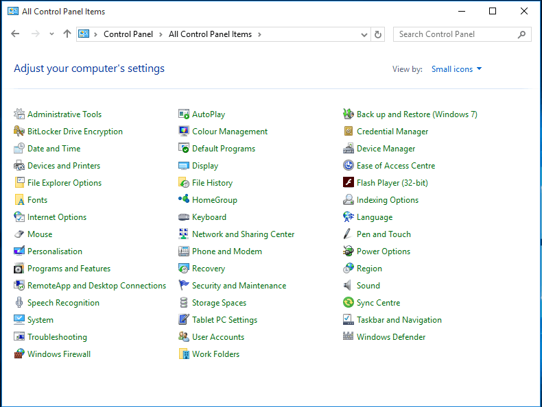 Glossary of Terms - What Is Control Panel - MiniTool Glossary of Terms - What Is Control Panel - MiniTool