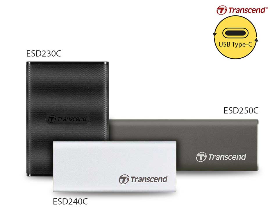 Three New Transcend USB Type-C SSDs Have Been Released