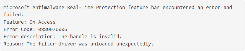 Security Essentials and Windows Defender Problem in Windows 7, 8, 8.1