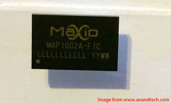 New Maxio MAP1000 PCIe SSD Controllers Are under Development