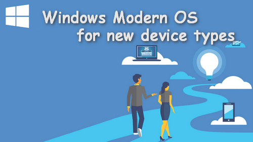 The New Windows OS – A Modern OS – Is Designed For New Devices