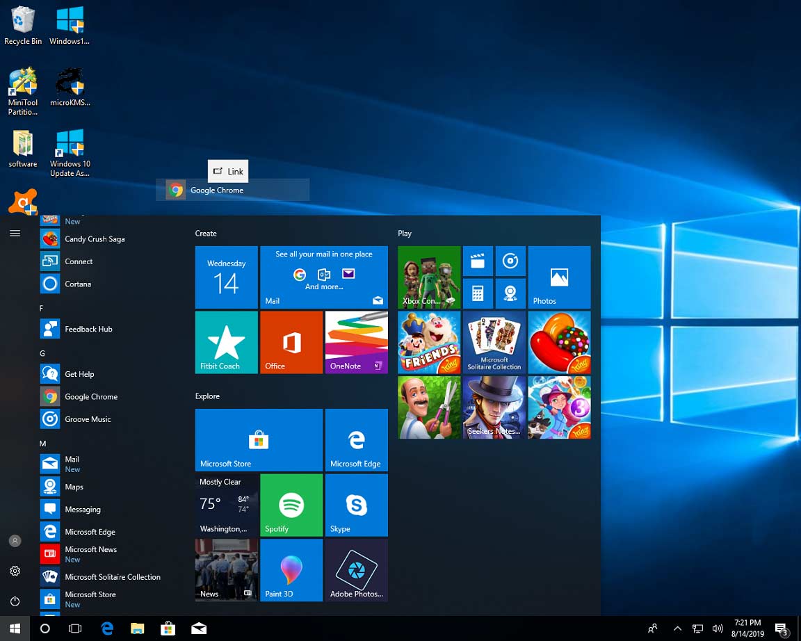 How to Create a Desktop Shortcut on Windows 10? (3 Categories) - MiniTool How to Create a Desktop Shortcut on Windows 10? (3 Categories) - MiniTool