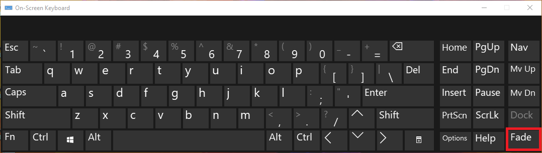 On-Screen Keyboard Becomes Transparent in Windows 10 - MiniTool