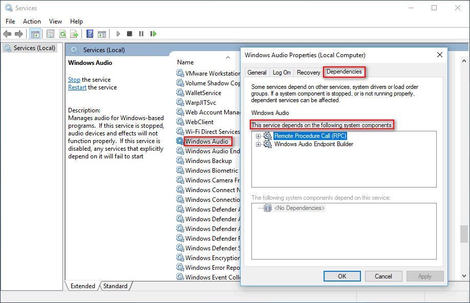 4 Ways To Fix Audio Services Not Responding Windows 10 - MiniTool 4 Ways To Fix Audio Services Not Responding Windows 10 - MiniTool