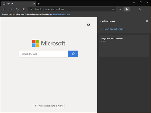 New Edge Collections For The Chromium-powered Edge Browser - MiniTool