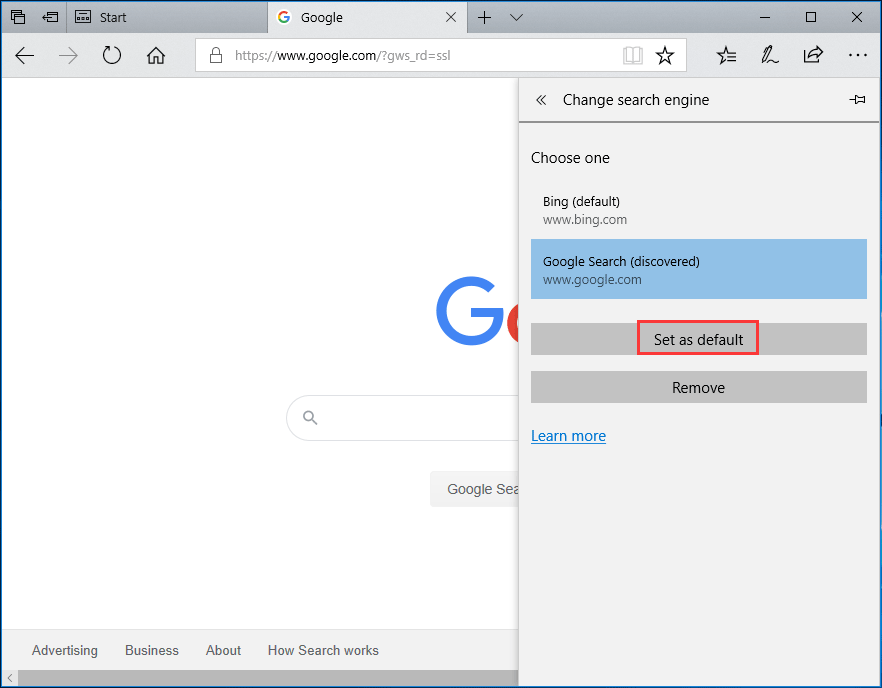 How To Remove Bing From Windows 10 Disable Bing From Microsoft Edge ... How To Remove Bing From Windows 10 Disable Bing From Microsoft Edge ...