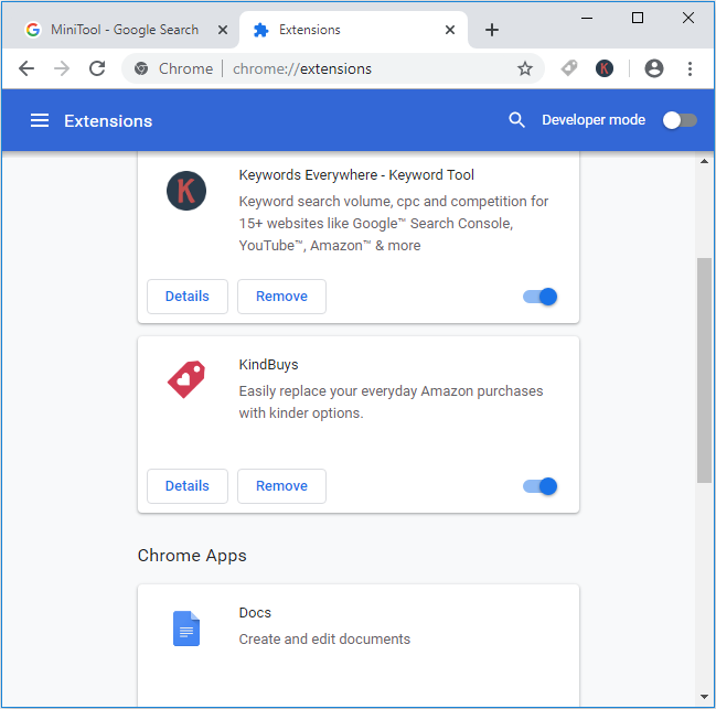 How to Manage Chrome Extensions Easily? Here Is the Answer - MiniTool How to Manage Chrome Extensions Easily? Here Is the Answer - MiniTool