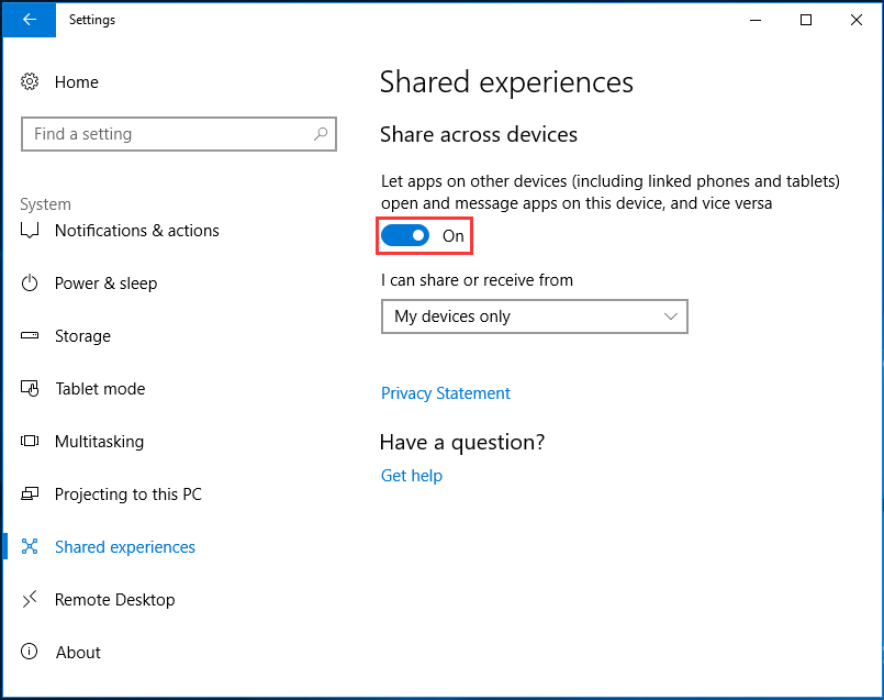 How to Stop Microsoft Account Problem Notification in Win10 - MiniTool