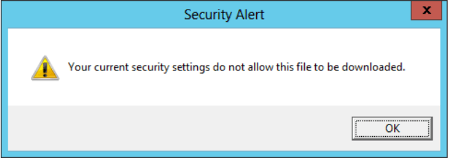 3 Ways To Your Current Security Settings Do Not Allow This Action