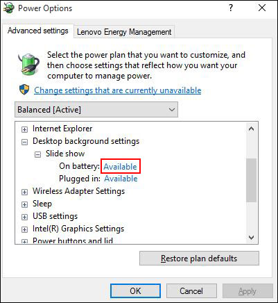How to Enable Windows 10 Background Slideshow & Work on Battery? - MiniTool