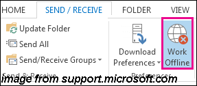 How to Switch Outlook Working Offline to Online - MiniTool