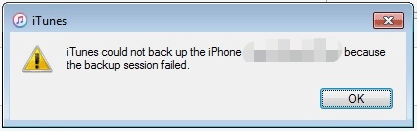 Can’t Backup iPhone? Full Fixes for iTunes Backup Session Failed ...