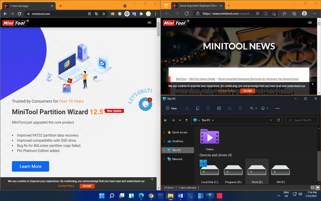 New Keyboard Shortcuts in Windows 11: How to Use Them? - MiniTool