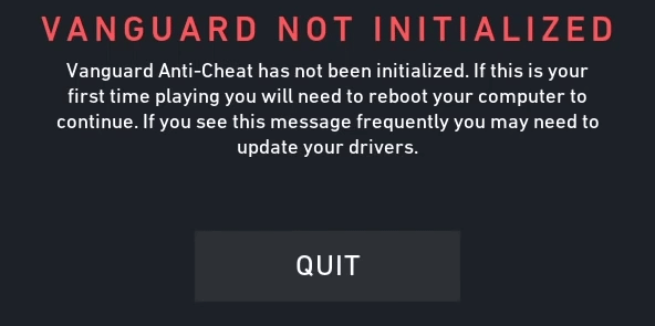 How to Fix Valorant Vanguard Not Initialized Error Code 128/57 - MiniTool How to Fix Valorant Vanguard Not Initialized Error Code 128/57 - MiniTool