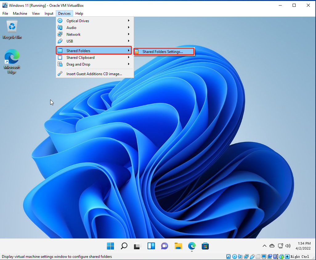 how-to-create-access-delete-a-virtualbox-shared-folder-in-win11-minitool