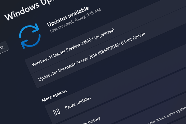 Windows 11 Build 22616 Is Released with a New Controller Bar