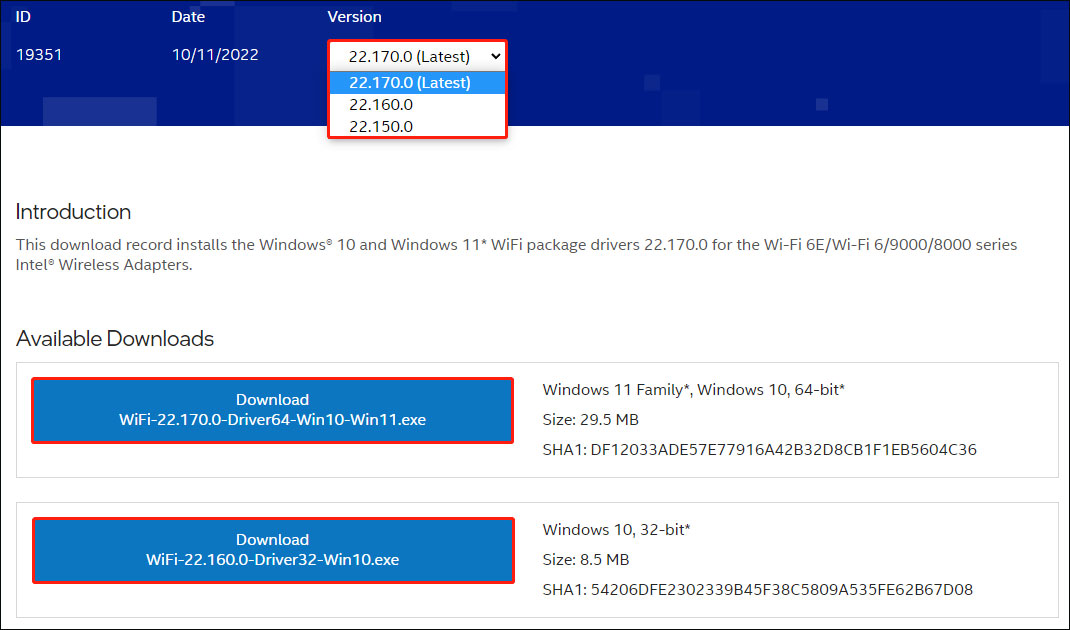 Download Intel® PROSet/Wireless Software and Drivers on Win11/10 - MiniTool Download Intel® PROSet/Wireless Software and Drivers on Win11/10 - MiniTool
