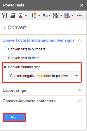 How to Convert Negative Numbers to Positive in Google Sheets - MiniTool