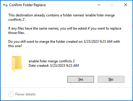 How to Enable/Disable Folder Merge Conflicts in Windows 10/11 - MiniTool