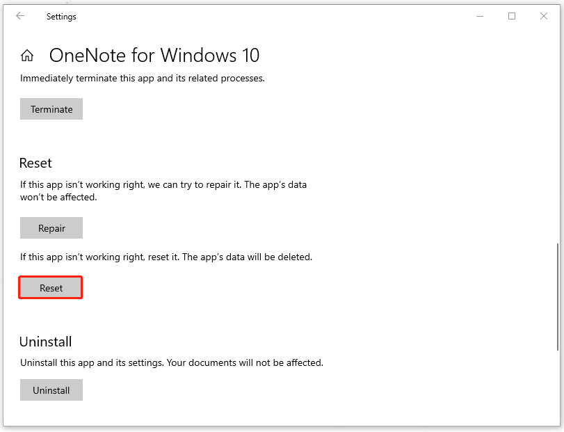Fix: OneNote Sync Error Code E0000024 – Unable to Sync Issue - MiniTool
